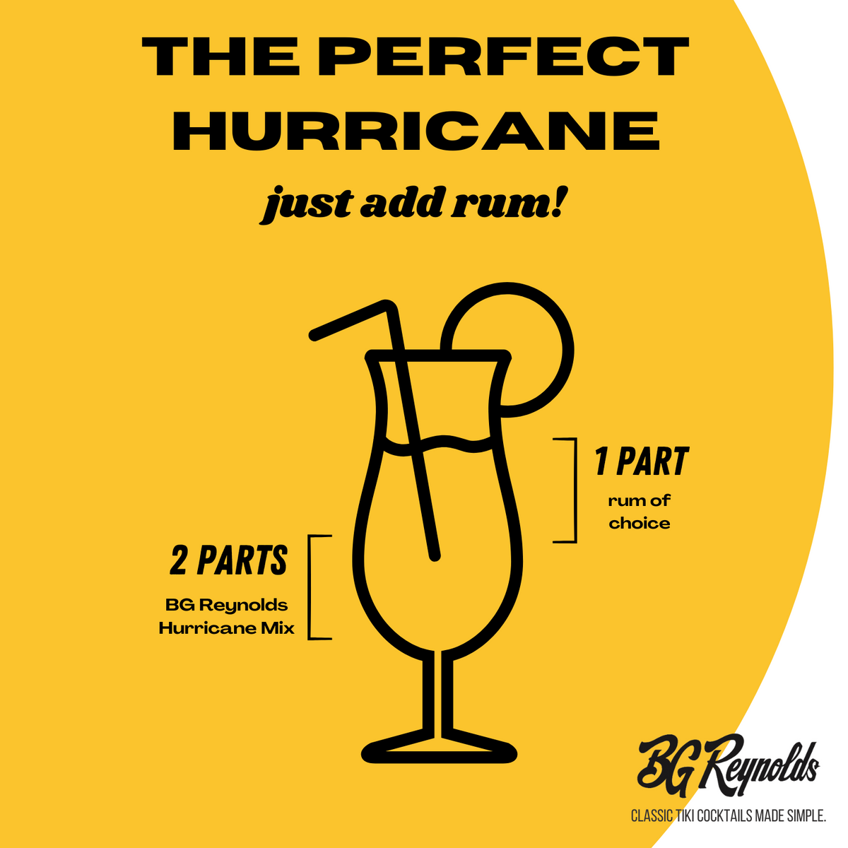 Hurricane Mix – BG Reynolds Syrups