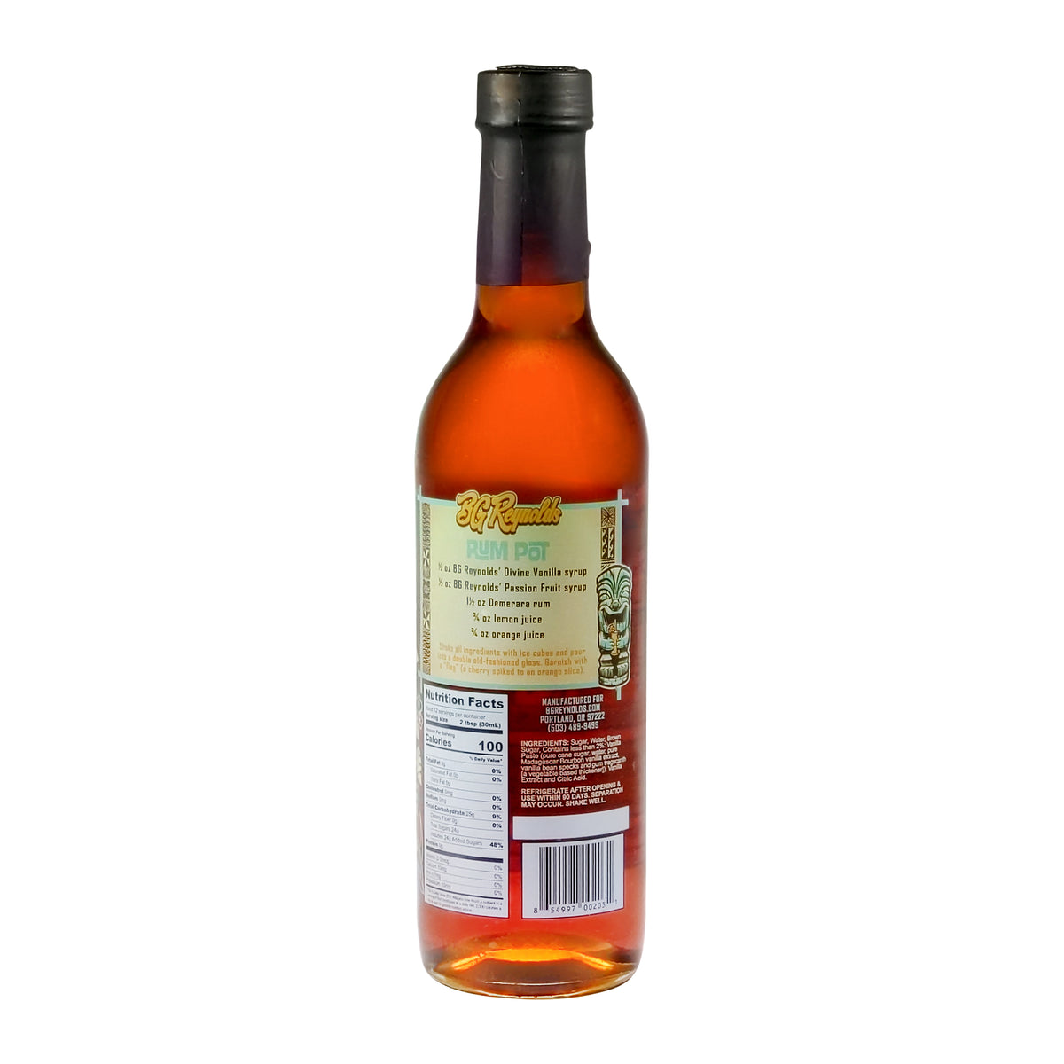 Divine Vanilla Cocktail Syrup | BG Reynolds – BG Reynolds Syrups